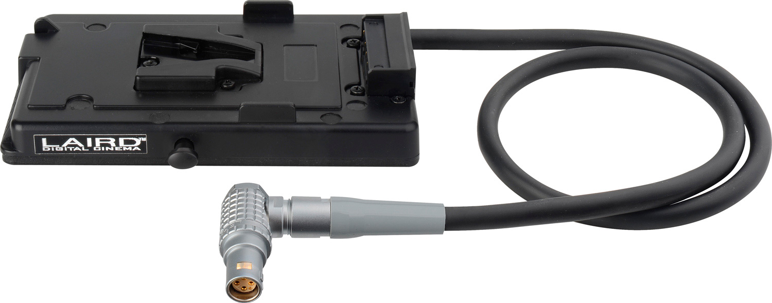 Laird 4K IDX Style V-Mount Battery Plate with Direct LEMO 1B