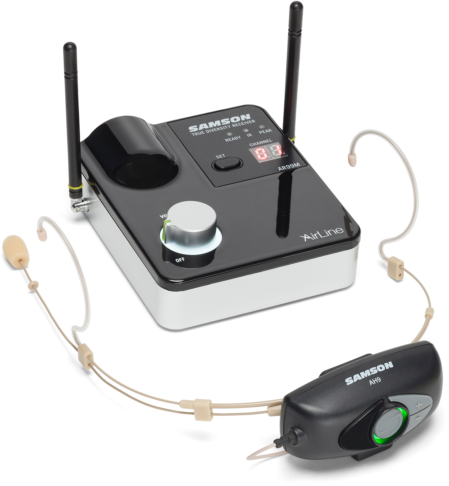 Samson SW9A9SDE10-D AirLine 99m Wireless Headset System with DE10X ...