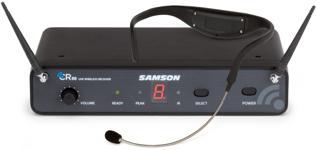 Samson SWC88AH8-D AirLine 88 Headset Unidirectional Wireless System - D ...