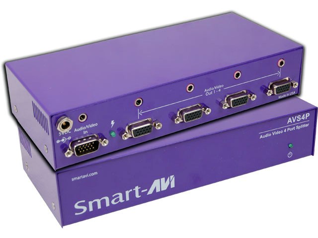 Smart AVI AVS4PS WUXGA Splitter 4-Port