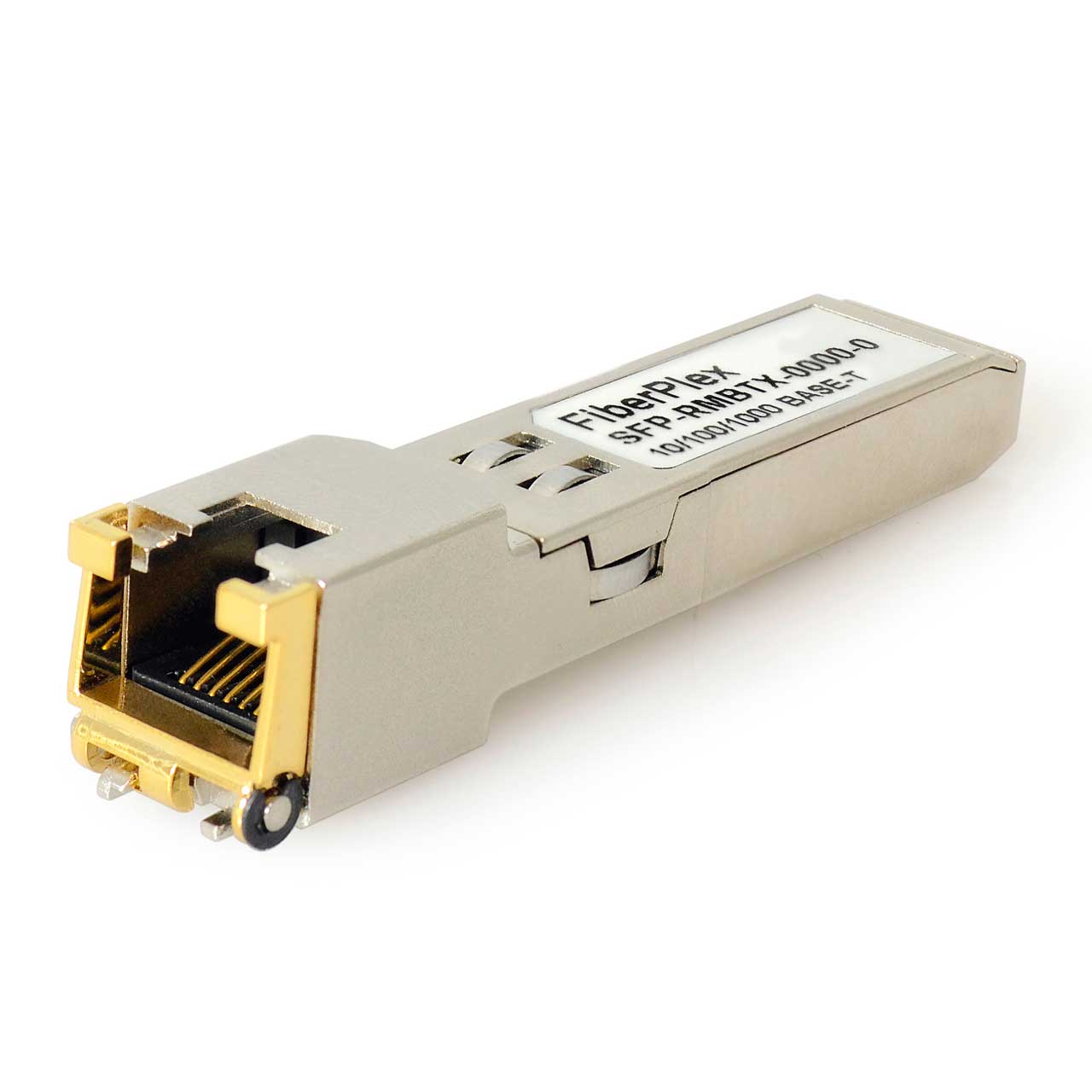 Fiberplex SFP RTGTX 0000 0 RJ45 10 100 1000 Base T Ethernet SFP Module