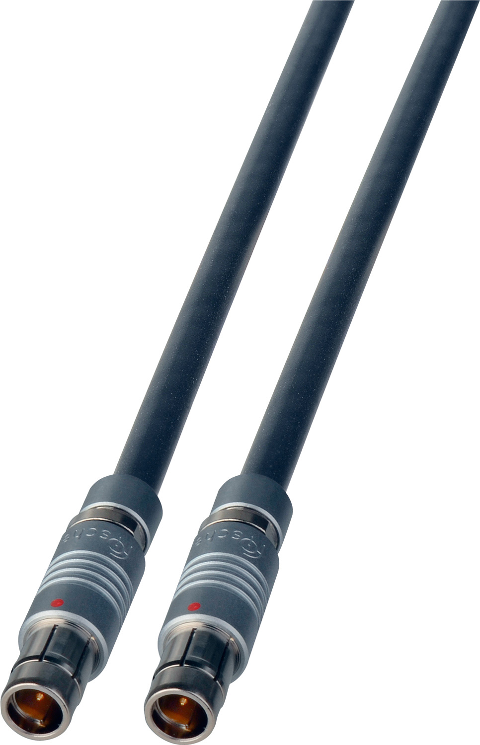 Laird 3-Pin Fischer to 3-Pin Fischer 24V DC Power Cable - 7 Foot
