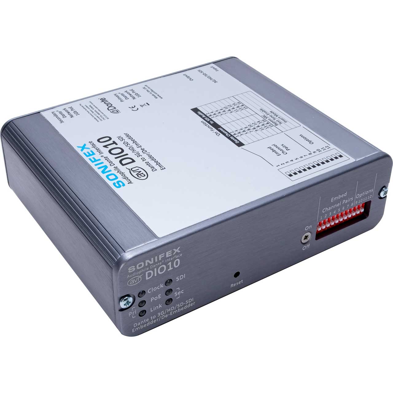 Sonifex AVN-DIO10 Dante to SDI Embedder/De-Embedder - BStock (Vendor ...