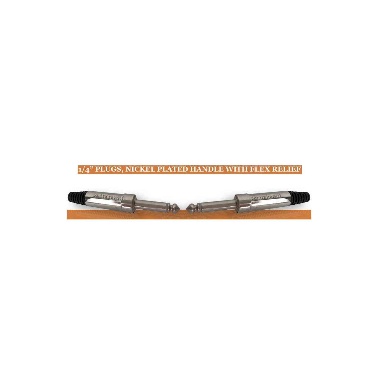 Switchcraft 297F 1/4 Inch 3 Conductor Plug for 0.190 - 0.220 Cable ...