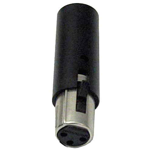 Switchcraft P3FB Gooseneck Plug Female - Black