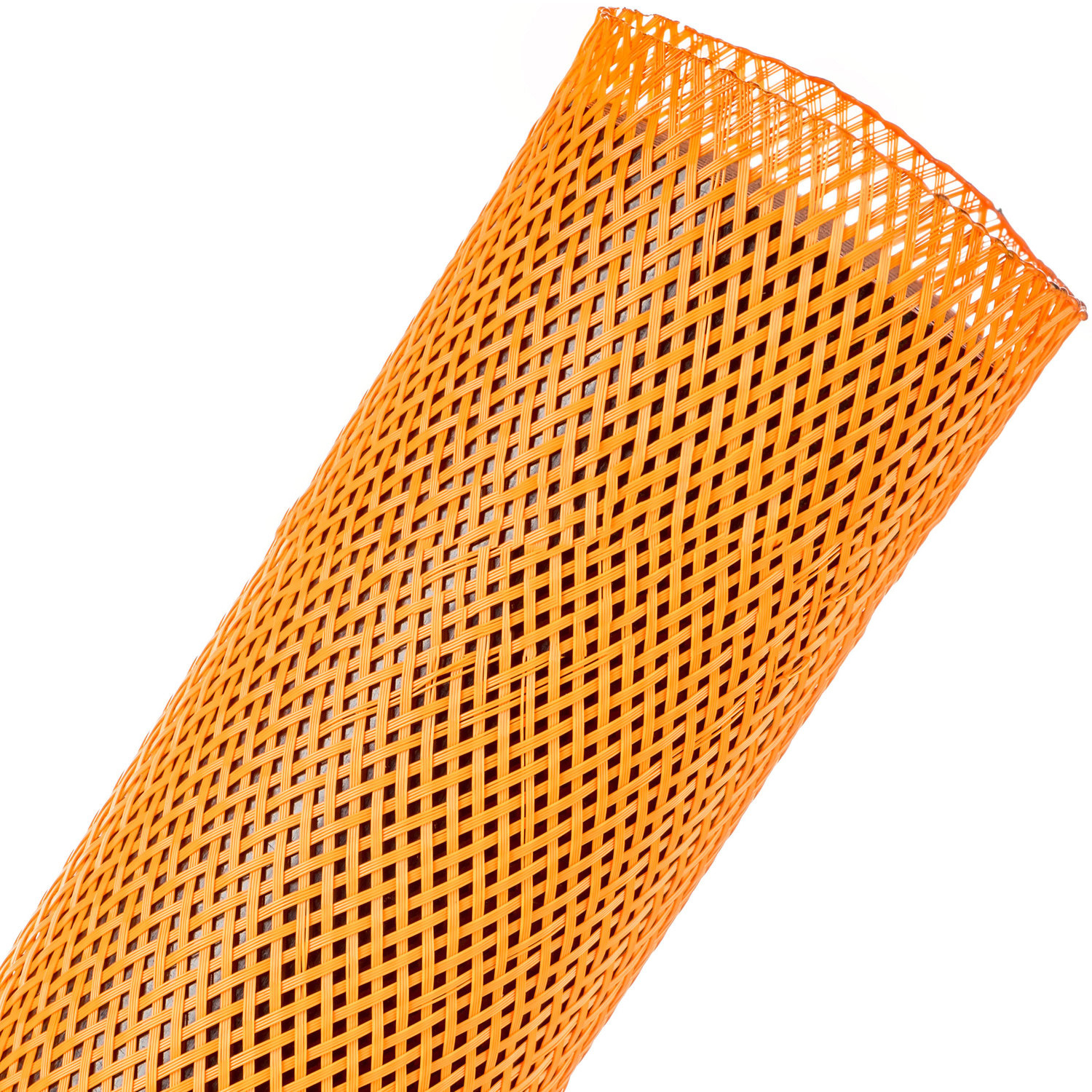 Techflex Flexopet 2 Inch Expandable Tubing - Neon Orange - 200 Foot