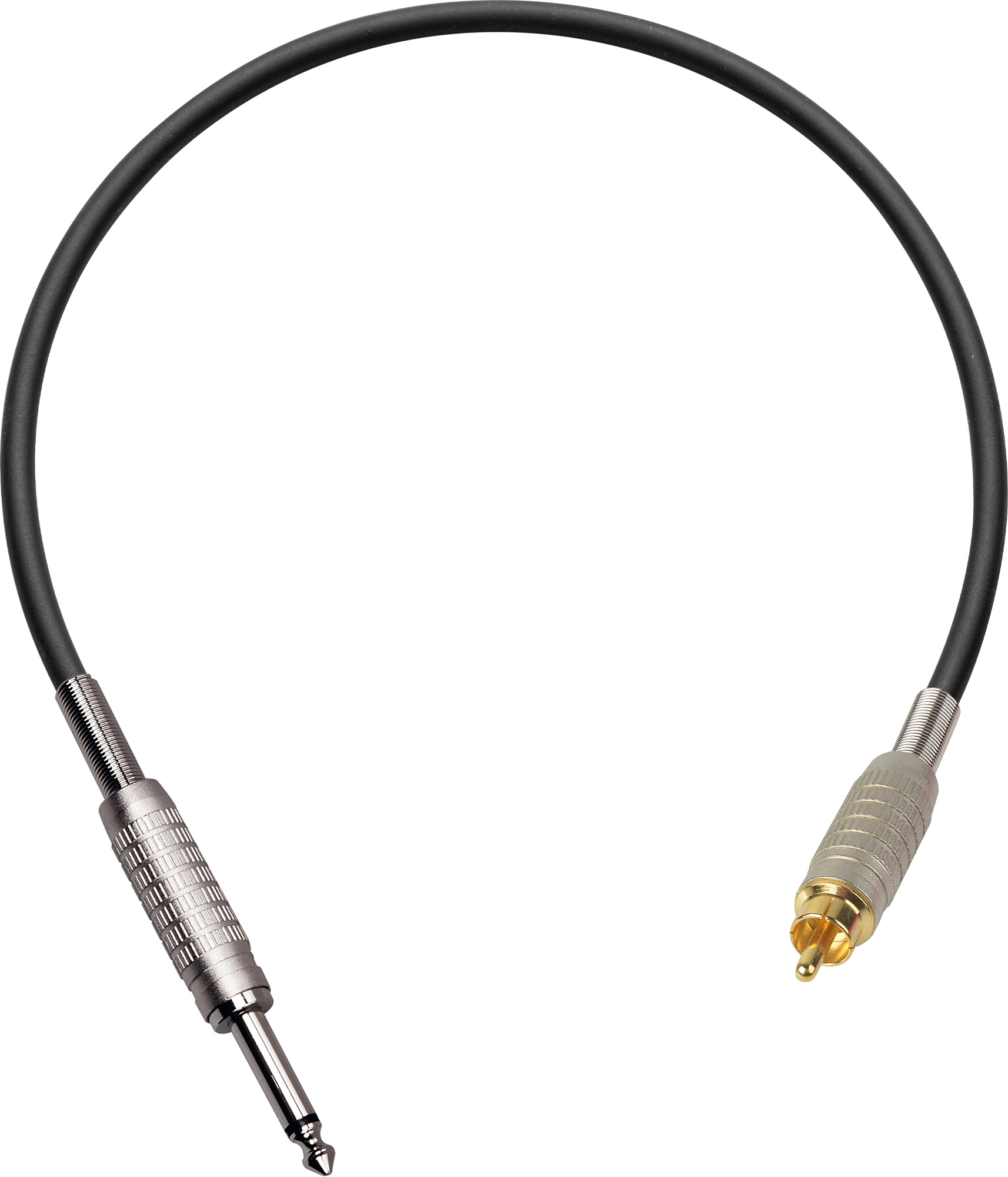 Connectronics Premium 1/4in Mono Male - RCA Male Audio Cable 25ft