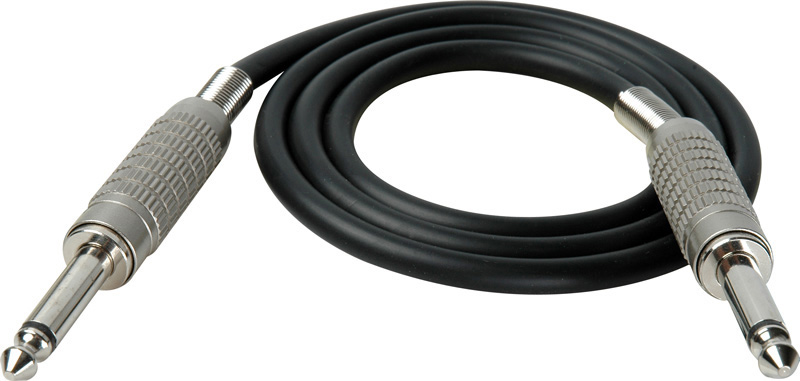 Connectronics Premium 1/4in Mono Male - 1/4in Mono Male Audio Cable 10ft