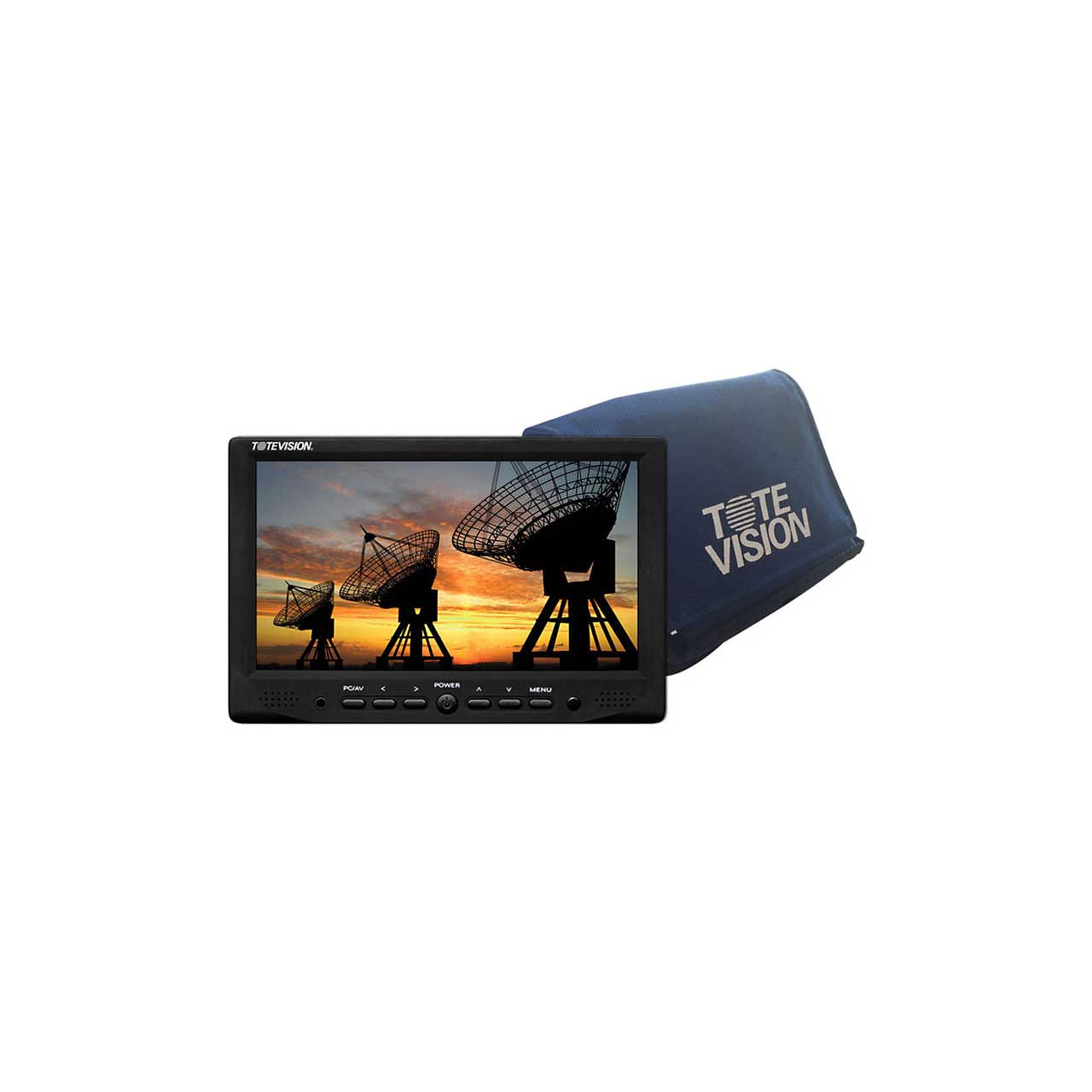 ToteVision LED-709HD KIT Includes 7 Inch Monitor with Rechargeable ...