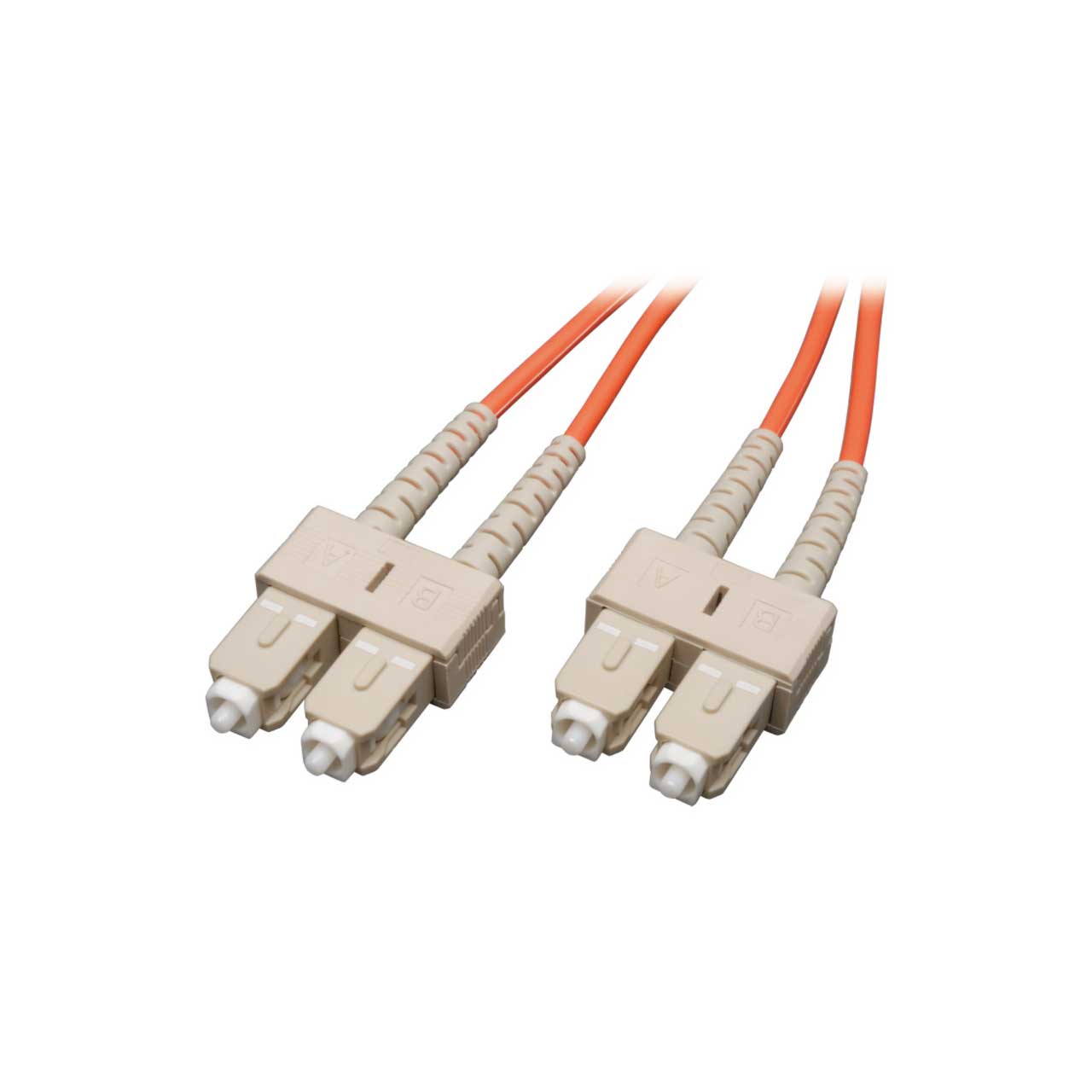 Tripp Lite N506-02M Duplex Multimode 50/125 Fiber Patch Cable (SC/SC) 6 ...