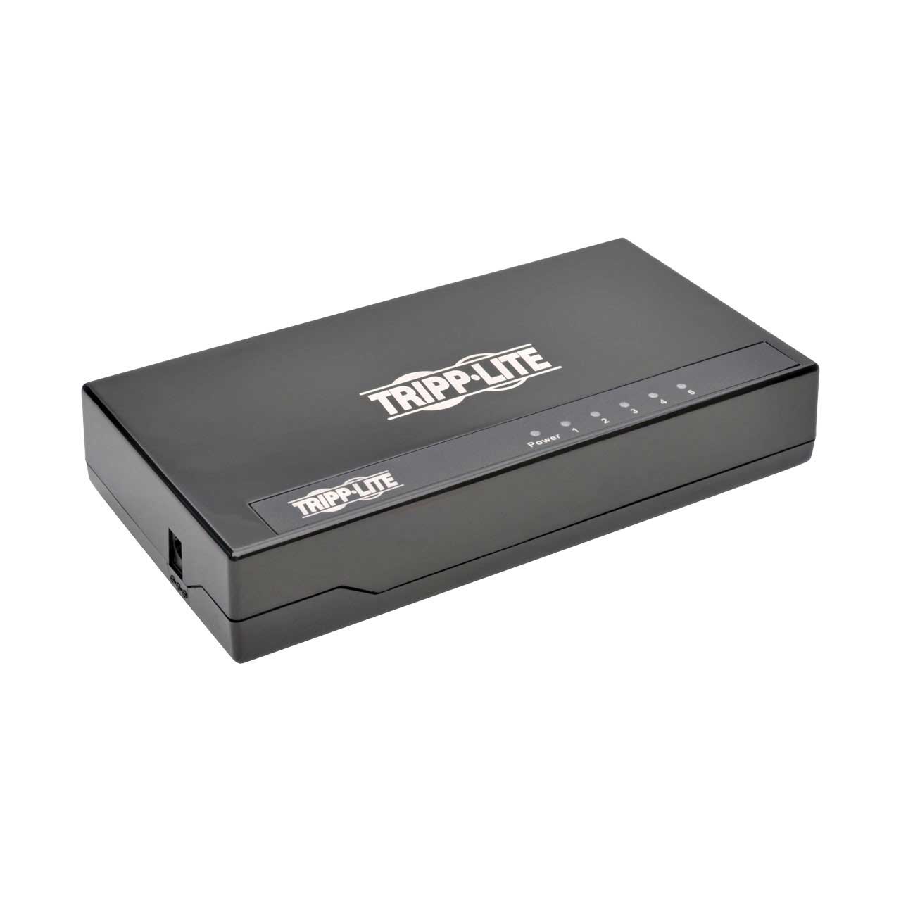 Tripp Lite NG5P 5-Port 10/100/1000 Mbps Desktop Gigabit Ethernet ...