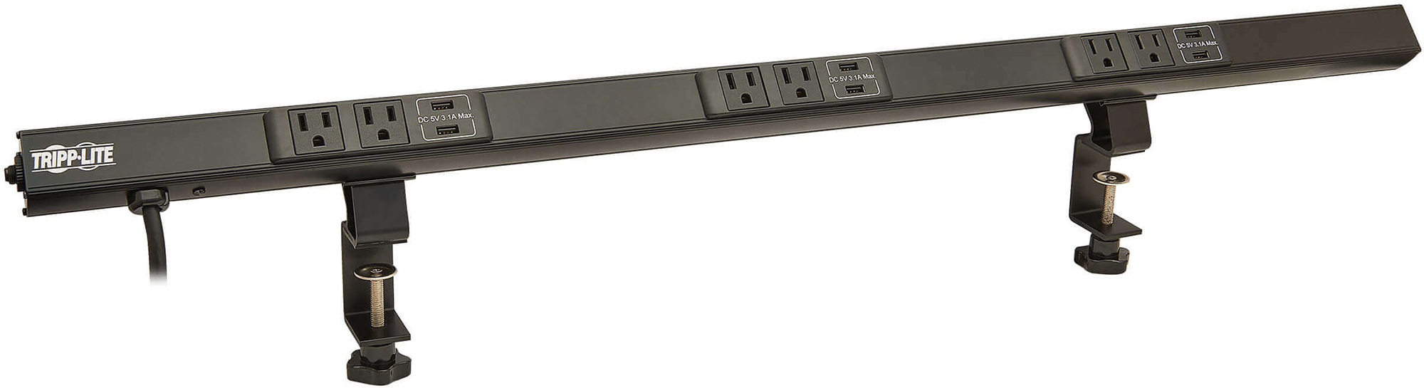 Tripp Lite PSC360610USBB 6-Outlet Power Strip with USB-A Charging ...