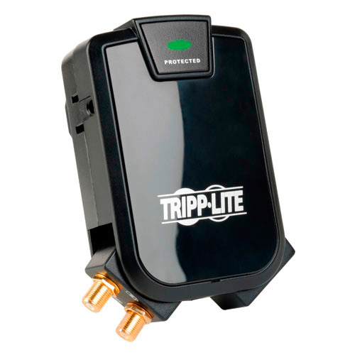 Tripp Lite TLP31SAT 3-Outlet Surge Suppressor- 1 Rotating Outlet ...