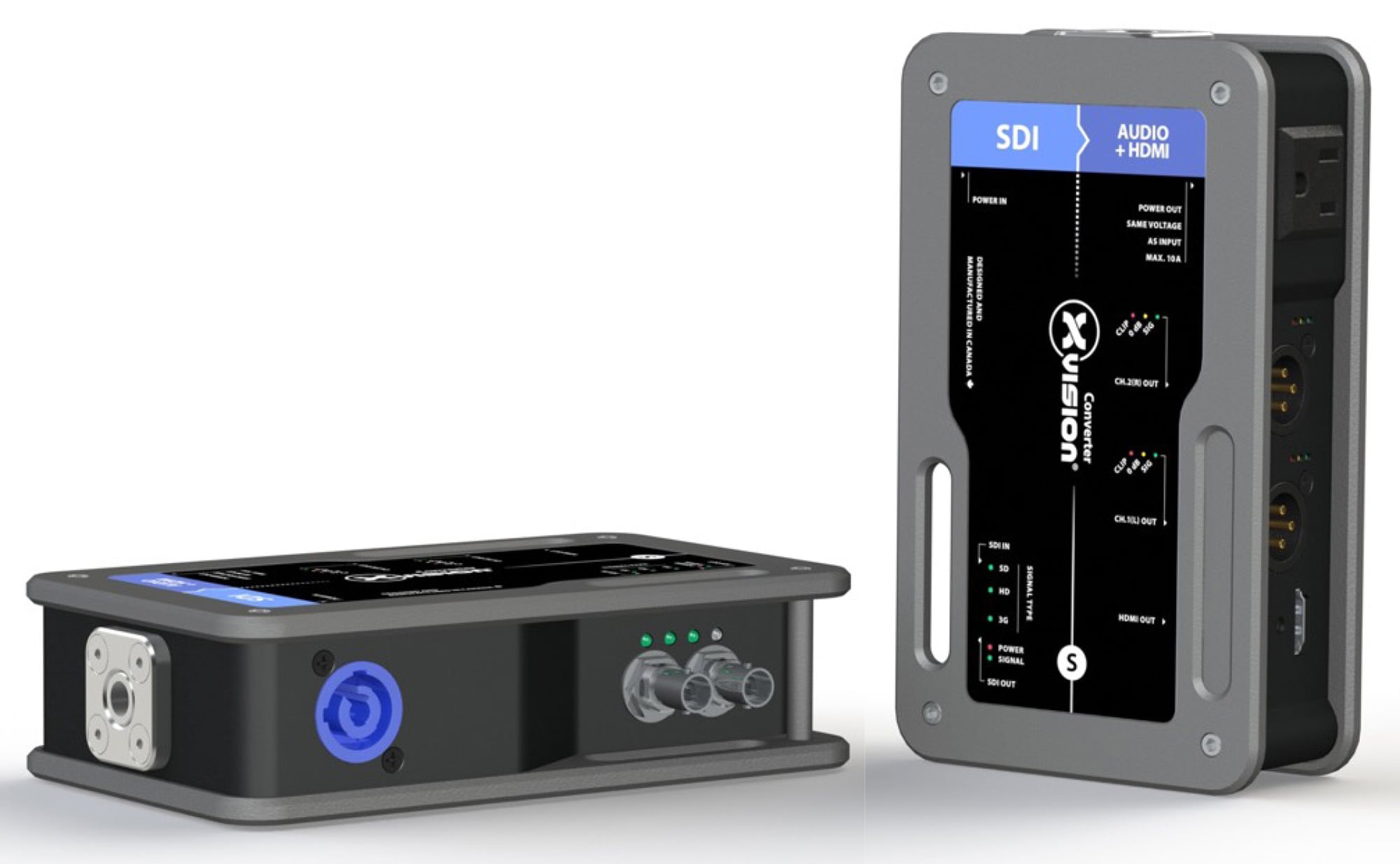 Theatrixx TXVV-SDI2AUDIO xVision Converter HDMI/SDI plus Audio Embedder ...