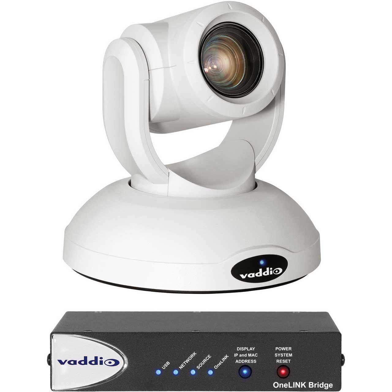 Vaddio RoboSHOT 20 UHD OneLINK Bridge 4K PTZ Camera System - 3G-SDI ...