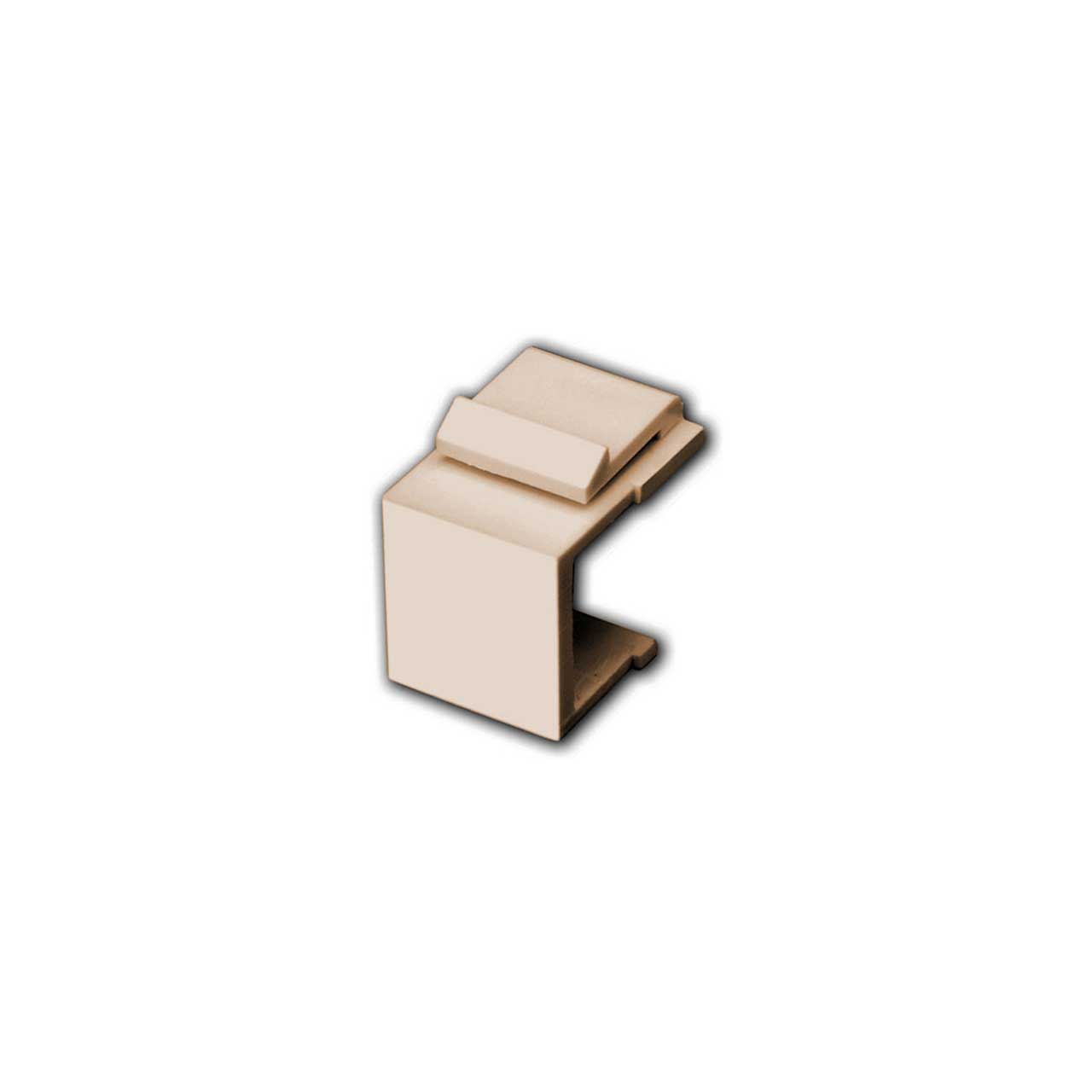 Vanco 820435 Blank Keystone Insert- 5 Pack - Ivory