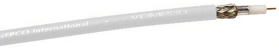 Gepco VDM230 Miniature RG59 75 Ohm High Definition Coax Cable - Per ...
