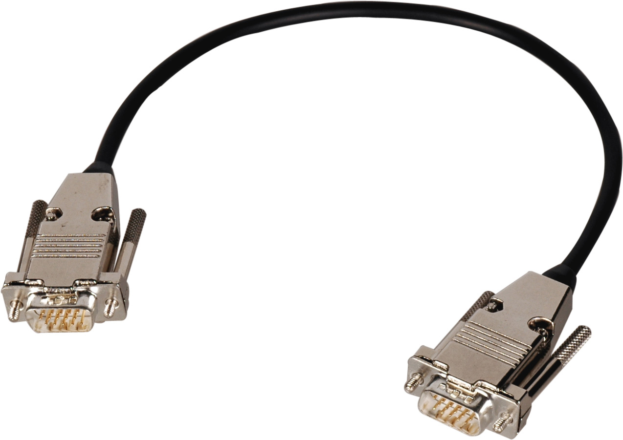 Connectronics Lo Profile VGA Patch Cable Male - Male 1 Ft.