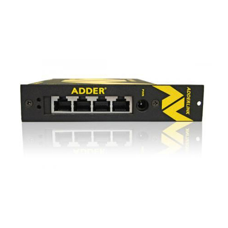ADDERLink ALAV104T-US VGA AV KVM Extender for Digital Signage - 4-Way ...