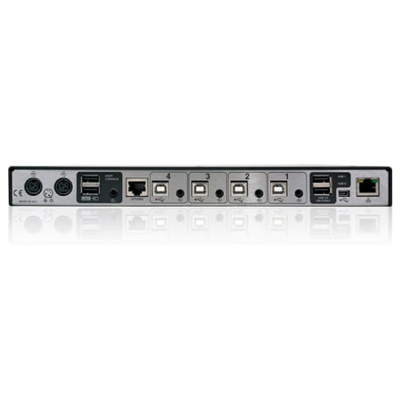 ADDER CCS-PRO4-US Command and Control USB2.0 KVM Switch - 4 Computers