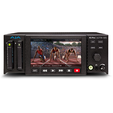 AJA Ki Pro Ultra 12G-SDI 4K/UHD/HD Multi-Channel HD Recorder & Player
