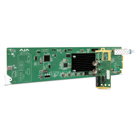 AJA OG-HA5-12G-T-ST openGear HDMI 2.0 to 12G-SDI Conversion with ST ...