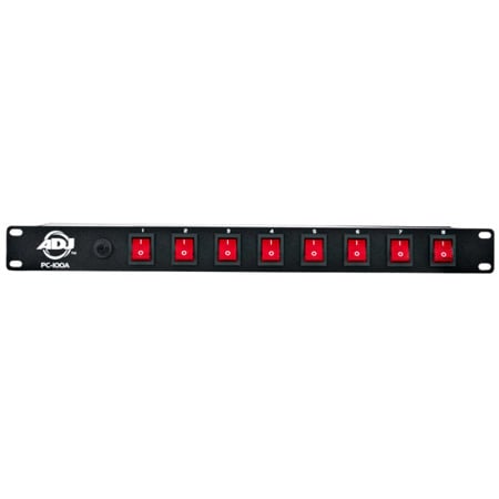 ADJ PC-100A 8-Channel Rackmount AC Power Center - 120V/60Hz