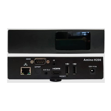 Amino H200 High Definition 4K PoE Ruggedized IPTV Encoder/Media Player ...