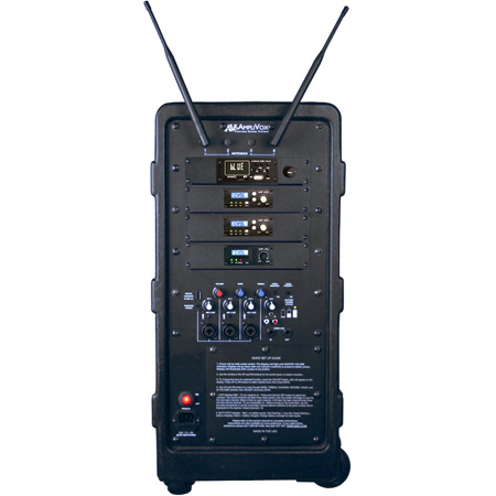Amplivox SW925-96 Travel Partner Plus 96-Channel UHF Wireless Portable ...