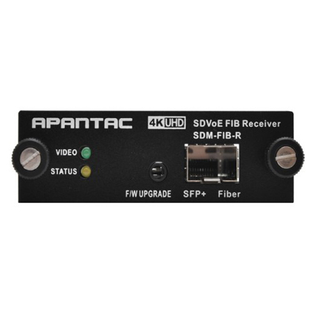 Apantac Smart Display Module SDVoE Over Single-Mode Fiber Receiver for LCD - SDM Compatible Monitors