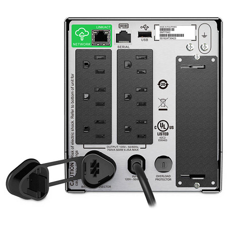 APC Smart-UPS SMT750 750VA USB & Serial 120V with SmartConnect