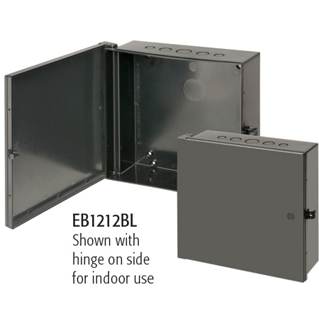 Arlington EB1212BL 12 x 12 Inch Heavy-Duty Non-Metallic Enclosure Box ...