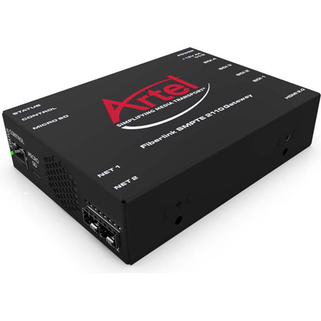 Artel FL-ST2110 FiberLink 2-Channel SDI SMPTE 2110 Video Over IP Gateway