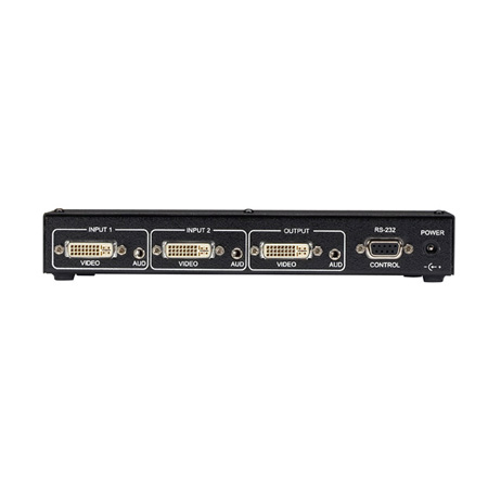 Black Box AC1032A-2A DVI Switch with Audio and Serial Control 2-Channel