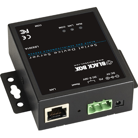 Black Box LES301A Series Industrial Serial Device Server - (1) RS-232 ...