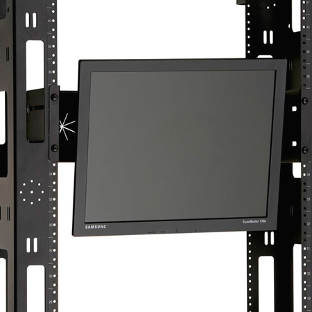 Black Box RM983P Pivoting Flat-Panel Monitor Mount for Racks