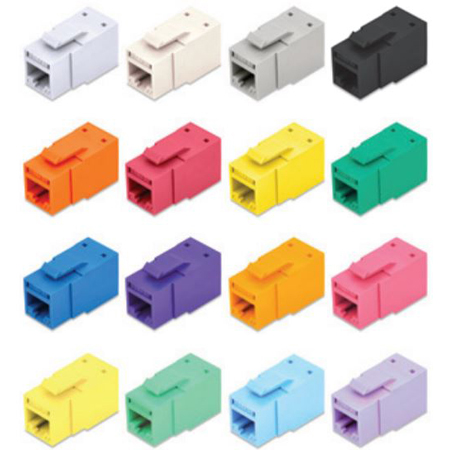 Belden AX101067 CAT6+ Modular Jack RJ45 MDVO Style - Orange (TIA 606)