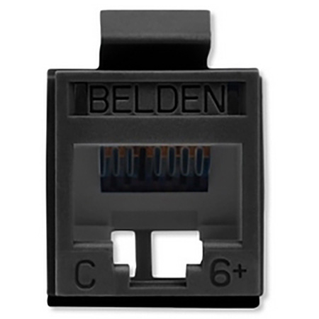 Belden RV6MJKUBKB24 REVConnect CAT6+ UTP Modular Jack - T568 A/B - Bulk ...