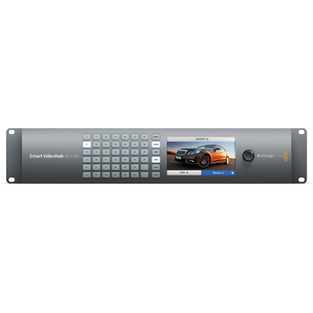 Blackmagic Design VHUBSMART6G4040 Smart Videohub 40x40 6G-SDI Video ...