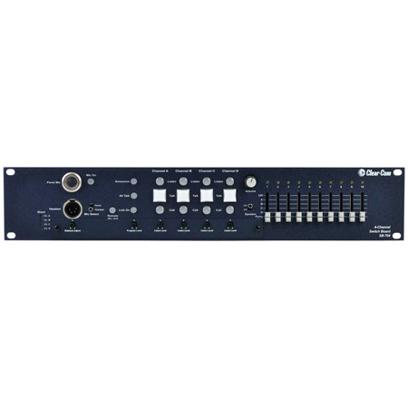 Clear-Com SB-704 Encore Partyline Intercom 4-Channel Switchboard Main ...
