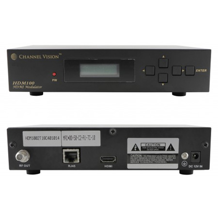 Channel Vision HDM100 1080P HDMI Input Modulator with IR Control - TV ...