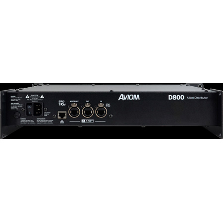 Aviom D800 A-Net distributor with A-Net bridge input