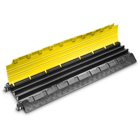Defender DEF-85200 Mini 3-Channel Cable Protector - Yellow/Black - 41 ...