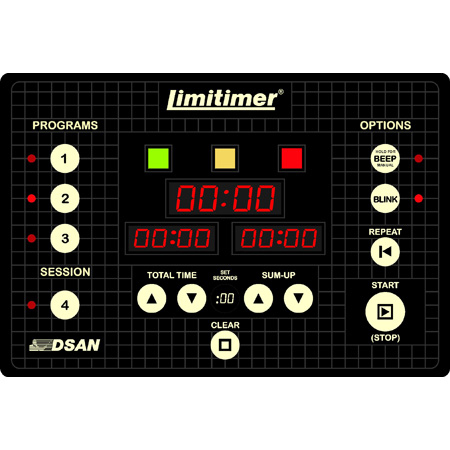 DSan Limitimer Pro-2000 Speaker Timer Speech and Presentation Time Keeper