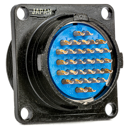 Connectronics 32-Pin Male Chassis Mount Connector