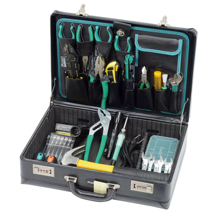 Eclipse 1PK-1700NA Electronics Master Tool Kit - Briefcase Style