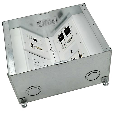 FSR FL-500P Back Box - 6 inch Deep Floor Box Pocket