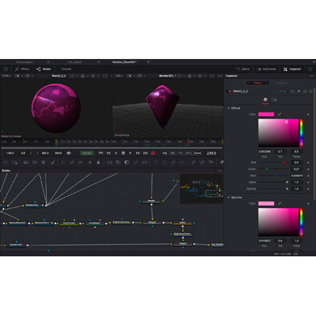 Blackmagic Fusion Studio 16 - Visual Effects-3D-VR and Motion Graphics ...