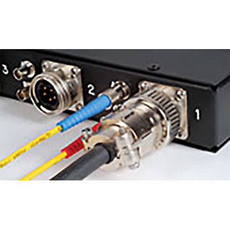 Gepco HDR1 High Density Patchbay 2-Channel 1RU SMPTE Plug - Singlemode ...