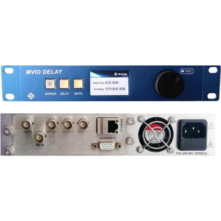 Gra-Vue MVIO-Delay Half 1 RU Chassis HD/SD-SDI Delay